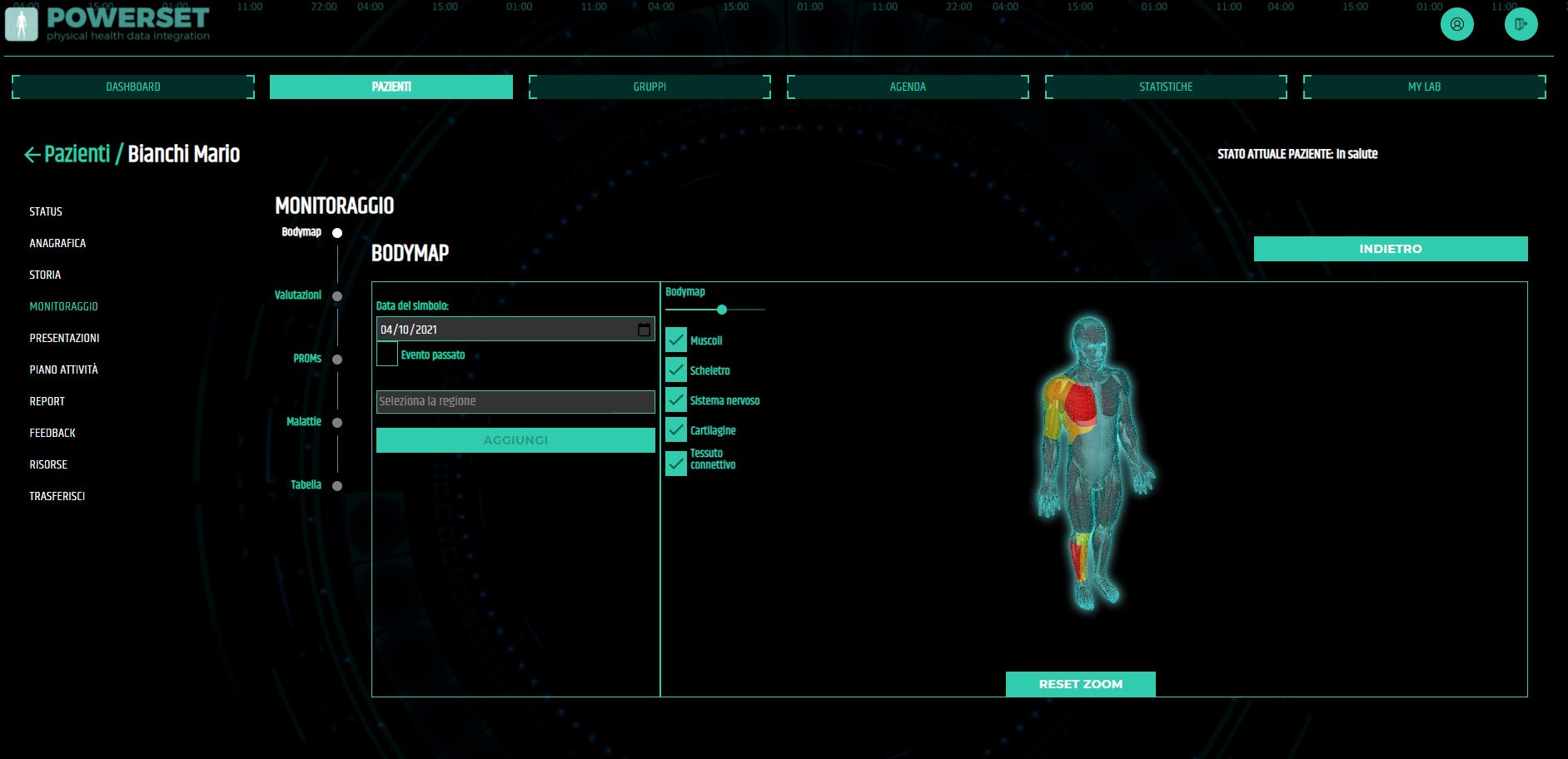 Powerset - physical health data integration